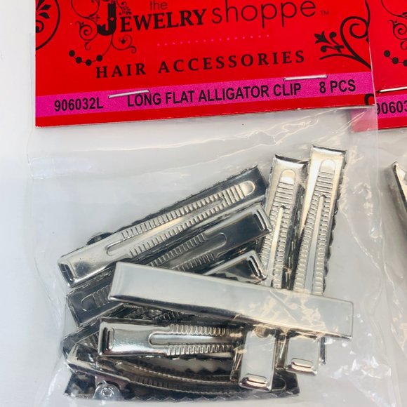 Unknown | Other | 8 New Long Flat Alligator Clips | Poshmark